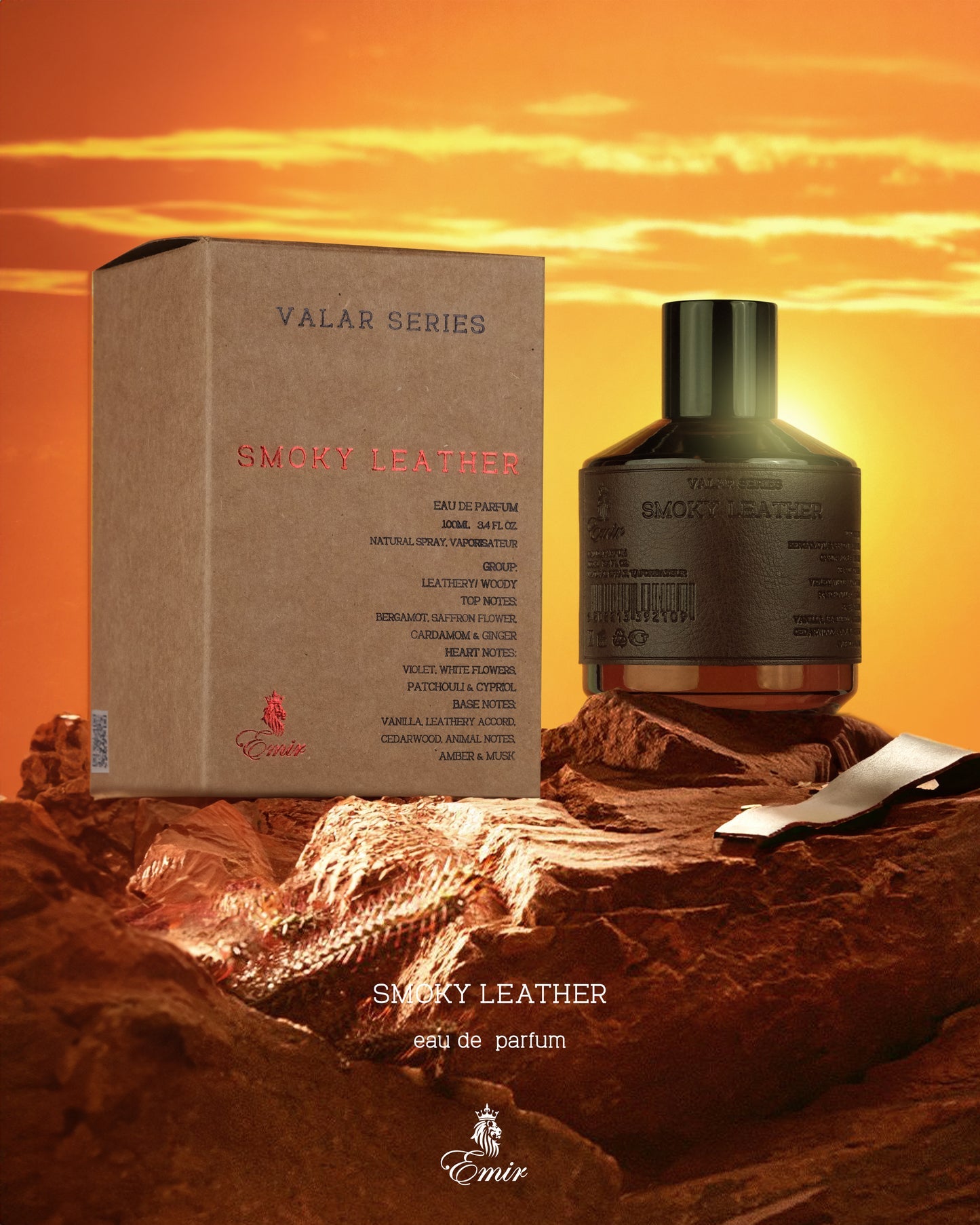 Valar Series – Smoky Leather by Emir – Scentopia Perfumes